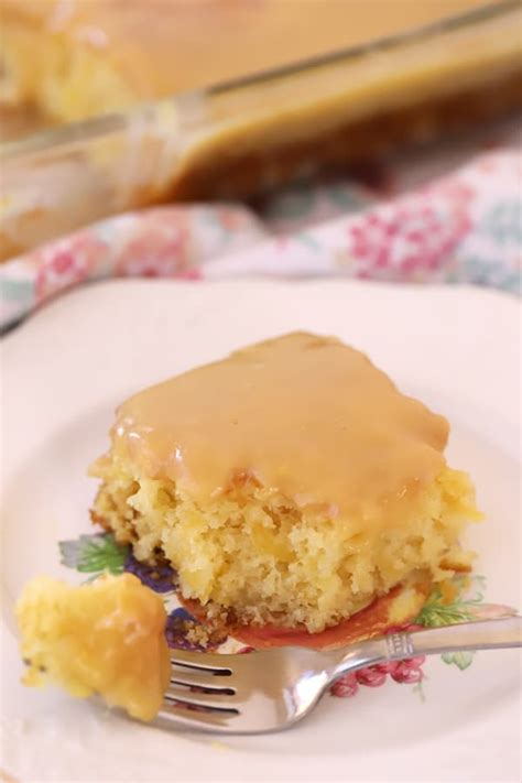 Crushed Pineapple Cake The Carefree Kitchen