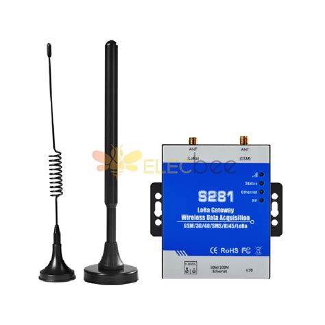 Wireless Data Acquisition System Lora Gateway Support Mqtt Modbus G With Ethernet Rs Iot