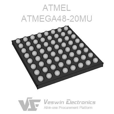ATMEGA48 20MU ATMEL Processors Microcontrollers Veswin Electronics