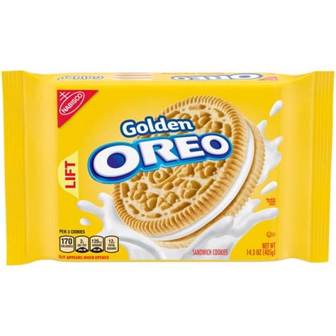 Oreo Golden Sandwich Cookies