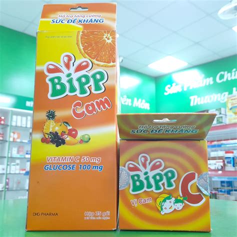 Bipp C Vị Cam Hỗ Trợ Tăng Cường Sức đề Kháng Bảo Vệ Thành Mạch