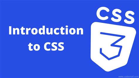 Introduction To CSS