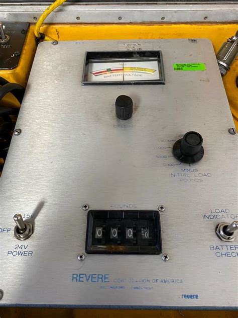 Revere Aircraft Electronic Load Cell Calibrator 25