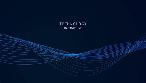 Premium Vector Abstract Wave Vector Beautiful Lines Concept Technology Network Internet Connection