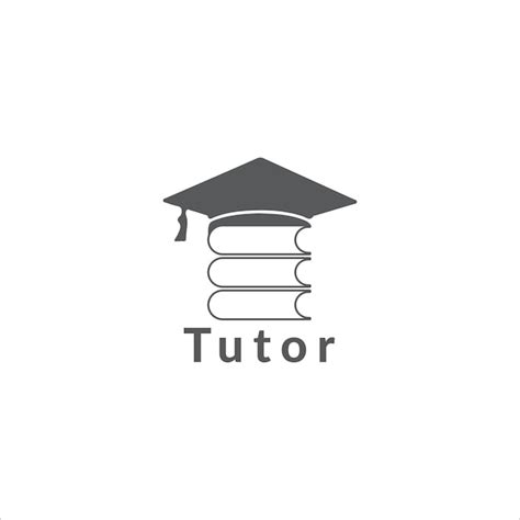 Premium Vector Tutor Logo Design Vector Templet