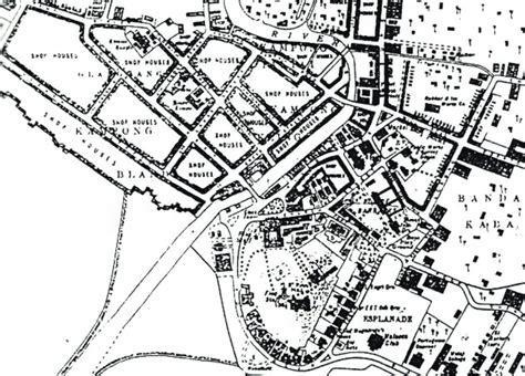 Malacca Town Map