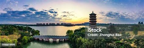 Aerial Photo Of Huayang Lake Wetland Park Dongguan Guangdong Province