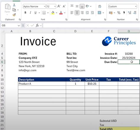 Automate Invoices In Excel 1 Click Export As PDF Quick Guide
