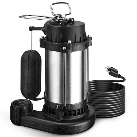 Suraielec Sump Pump Submersible 34 Hp Sump Pump For Basement 4400