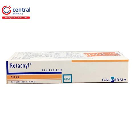 ChÍnh HÃng Kem Trị Mụn Retacnyl 0025 Sạch Ngay Trứng Cá