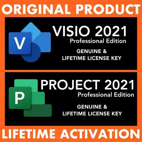 Original Visio And Project 2016 Professional License Activation Key Lazada Ph
