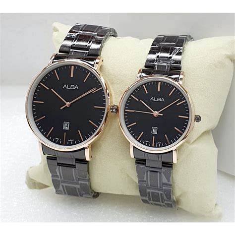 Jual Jam Tangan Couple Murah Anti Air Gift Cewek Cowok Fre Box Dan Baterai Shopee Indonesia