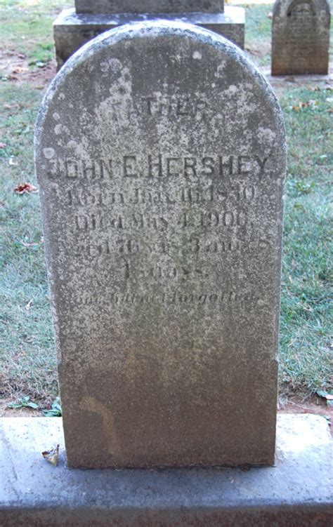 John Eby Hershey 1830 1906 Find A Grave Memorial