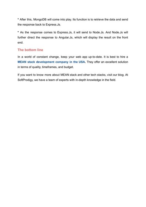 Ppt Mean Stack Architecture How Does It Work Powerpoint