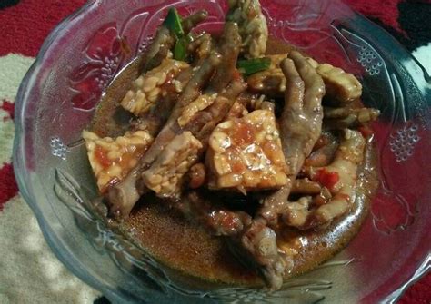Resep Ceker Pedes Bumbu Kecap Oleh Latifa Alif Agwinda Priyanto Cookpad