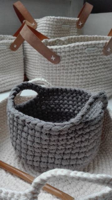 Pastu Domov Háčkované Košíky