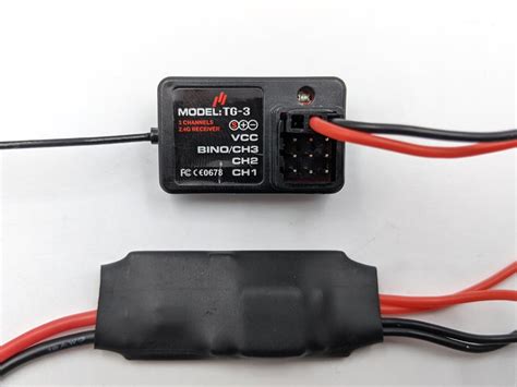 Using An Rc Transmitter To Control The T200 Thruster With Basic Esc