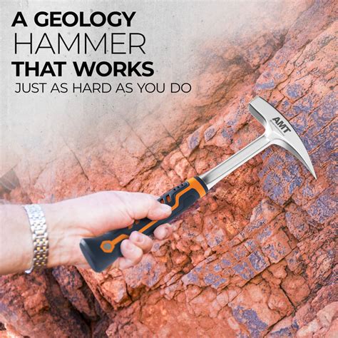 Heavy Duty Geological Hammer 22oz Rock Pick For Geology Work Mutt Tools