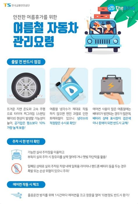 교통안전공단 8일 칠곡휴게소에서 자동차 무상점검 실시