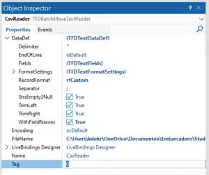 Working With Firedac BatchMove GDK Software