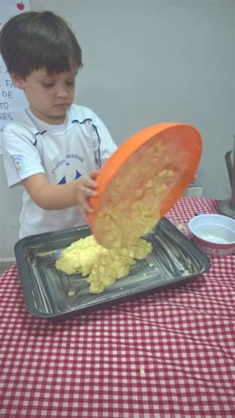 “aula De Matemática Na Cozinha Infantil Ii” Escola Interação