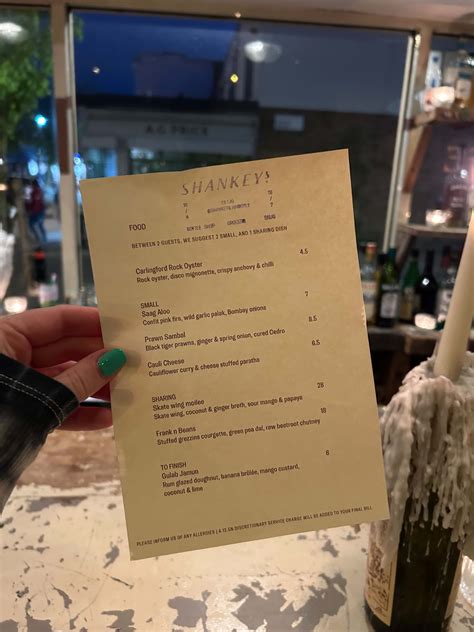 Shankeys Hackney Fusion Restaurant Hackney London