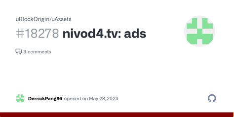 Nivod4 Tv Ads · Issue 18278 · Ublockorigin Uassets · Github