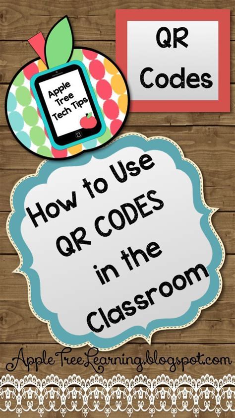 Qr Codes In The Classroom Generate Qr Codes Teaching Lessons Plans