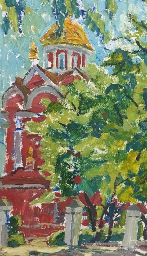 Картина Церковь. Размеры: 20x30, Год: 2017, Цена: 5000 рублей Художник ...