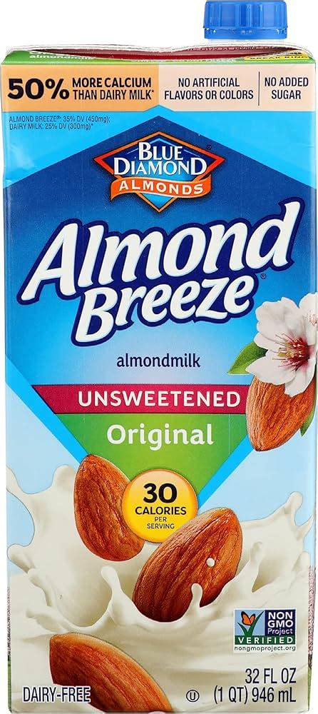 Blue Diamond Almond Milk Original Blue Diamond Dairy