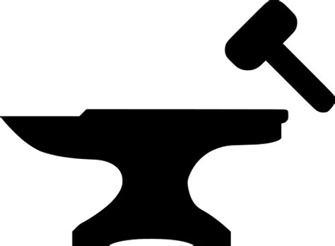 Svg Hammer Smith Anvil Free Svg Image And Icon Svg Silh