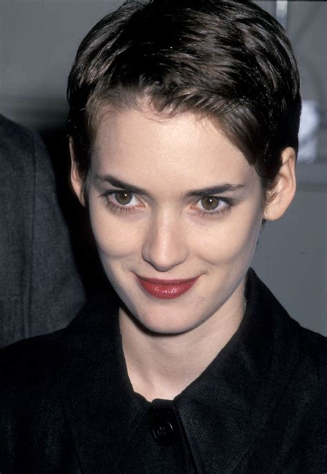 Winona Ryder Pixie Cut