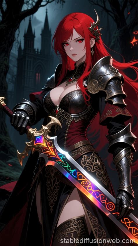 Photorealistic Dark Fantasy Character Full Body Shot Of A Young Dwarf