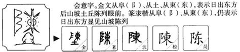 ①陳姓的圖騰及含義②陳字的演變過程③陳氏歌曲 每日頭條