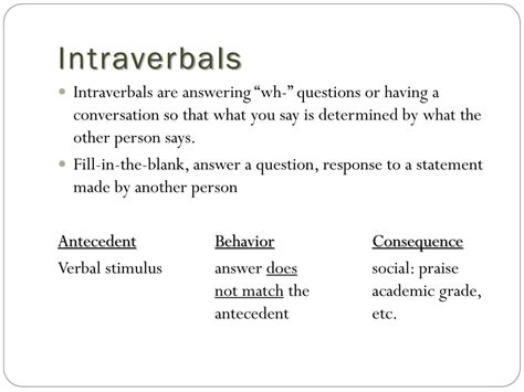 Ppt Verbal Behavior Powerpoint Presentation Free Download Id 1976611