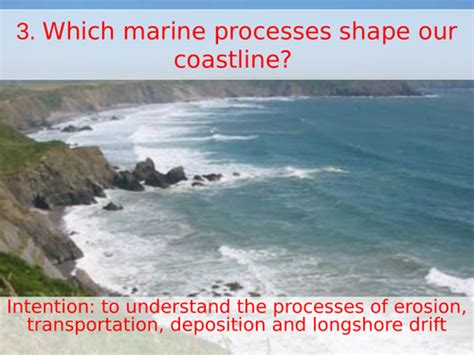 Igcse Geography Coasts 3 Erosion And Transport Types Teaching