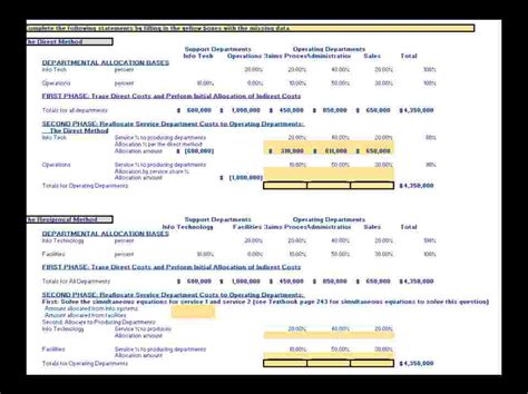 Solved I Need Help With The Direct Method And Reciprocal