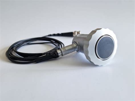 Ultrasonic Transducer For Non Destructive Analysis Stock Image Image