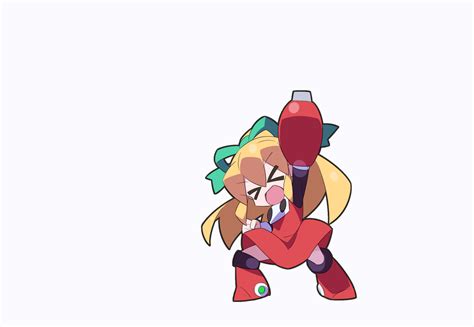 Roll Mega Man And 1 More Drawn By Kaidouzx Danbooru