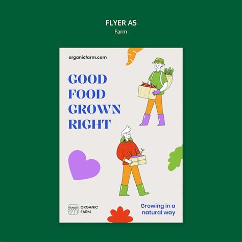 Free Psd Farm Template Design