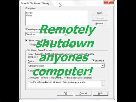 How To Shutdown Any Computer With Command Prompt YouTube