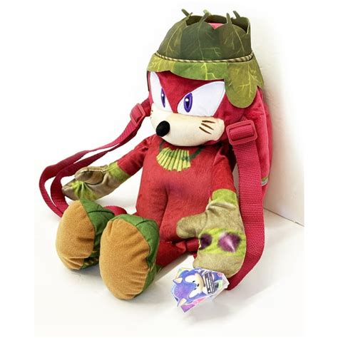 Sonic Prime Knuckles 18 Plush Backpack