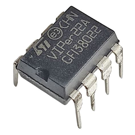 Circuito Integrado Control Pwm Smps Dip 8 Viper22a Circuito Integrado