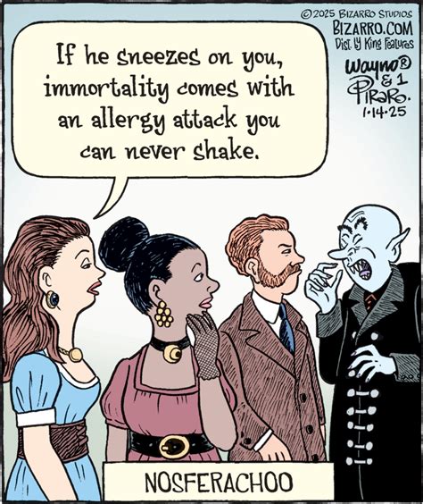 Bizarro Comic Strip 2025 01 16 Comics Kingdom
