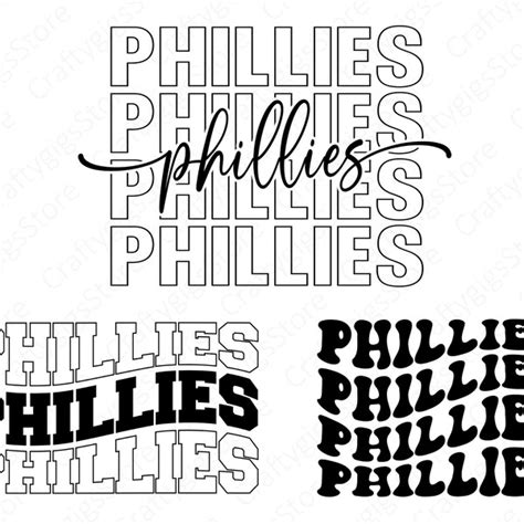 Phillies Svg Etsy