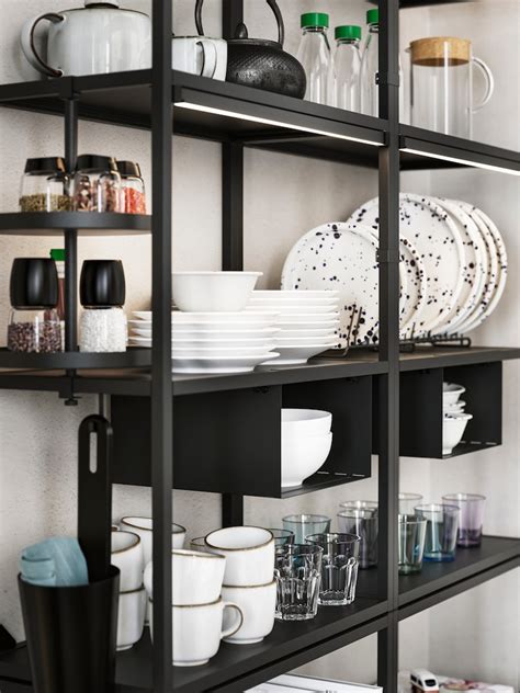 Kitchen Wall Racks And Shelves Storage Ikea