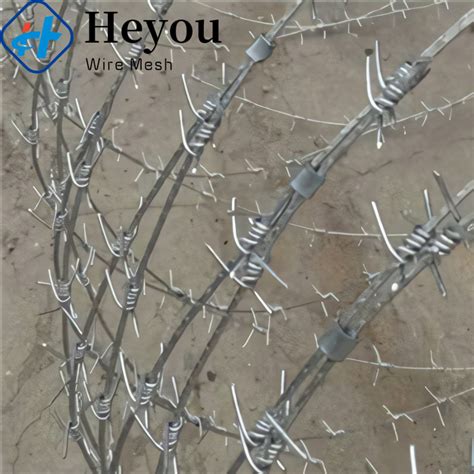 Security Fencing Bto 10 Bto 22 Steel Razor Wire Barbed Cord Barbed