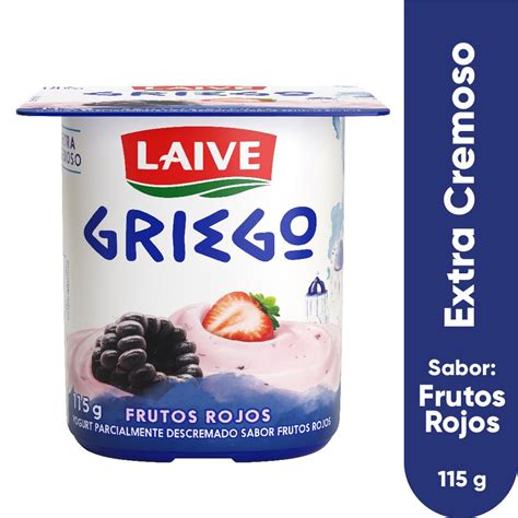 Yogurt Laive Griego Frutos Rojos 115g Metro Pe