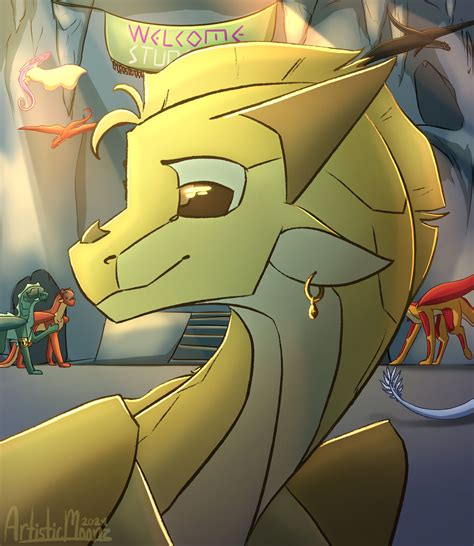Qibli Wings Of Fire By Artisticmoonz On Deviantart