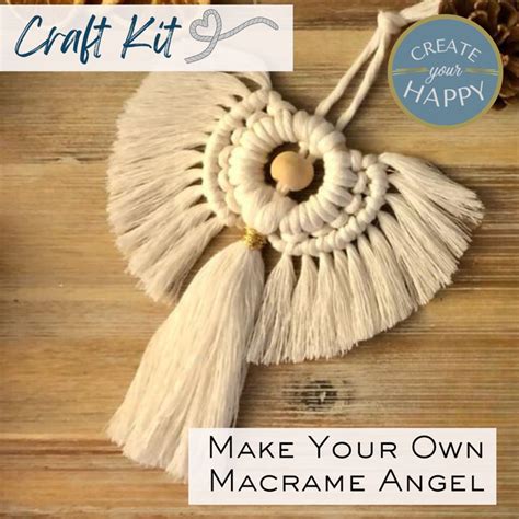 Macrame Angel Create Your Happy